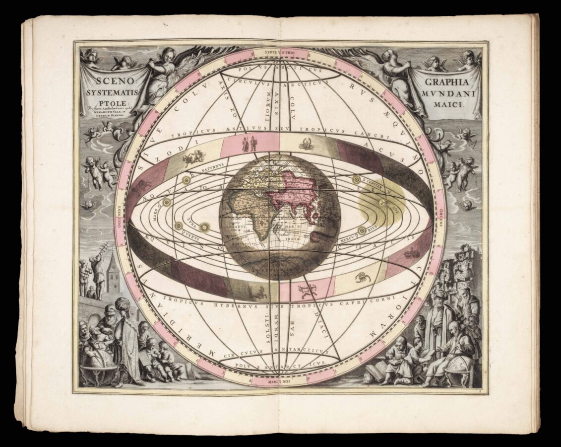 Cellarius's 'Atlas Coelestis', probably the finest celestial atlas ever ...