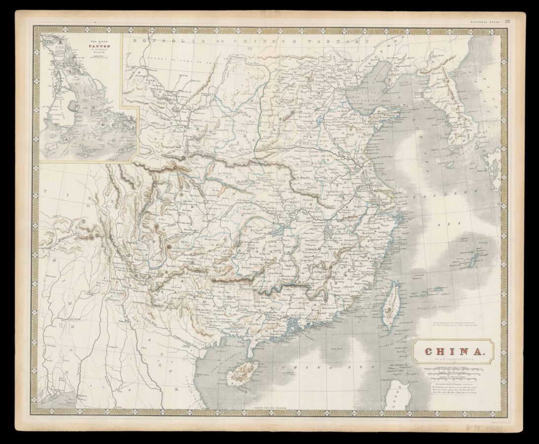 First Opium War Map